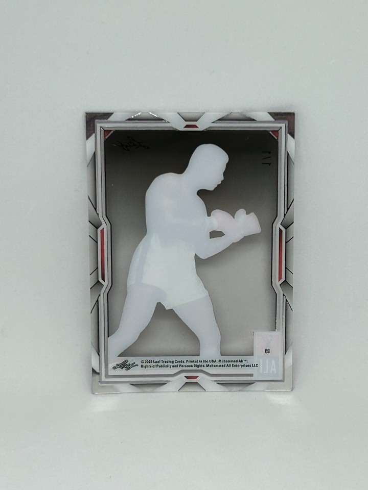 2024 Leaf Muhammad Ali Collection Purple Muhammad Ali Boxing Card #'d 1 ...