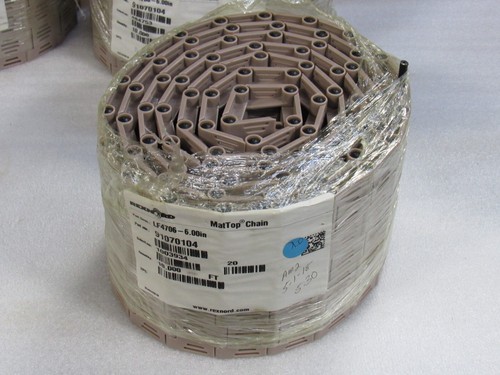 NEW REXNORD MAT TOP CONVEYOR CHAIN LF4706-6IN 91070104 10FT | eBay