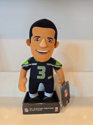 Seattle Seahawks NFL #3 Russell Wilson 10" Plush Doll by Bleacher ...