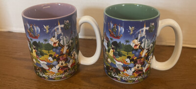 Set of 2 DISNEY / PIXAR Walt Disney World Graphic GRANDMA/ GRANDPA | eBay