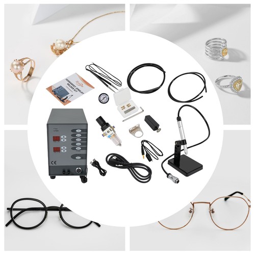Jewelry Spot Welding Machine, 110V 60HZ Pulse Argon Arc Permanent ...