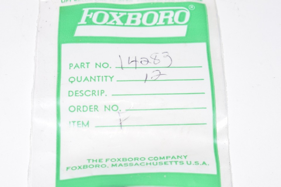 Lot of 11 NEW Foxboro, Part: 14283 Replacement Parts | eBay