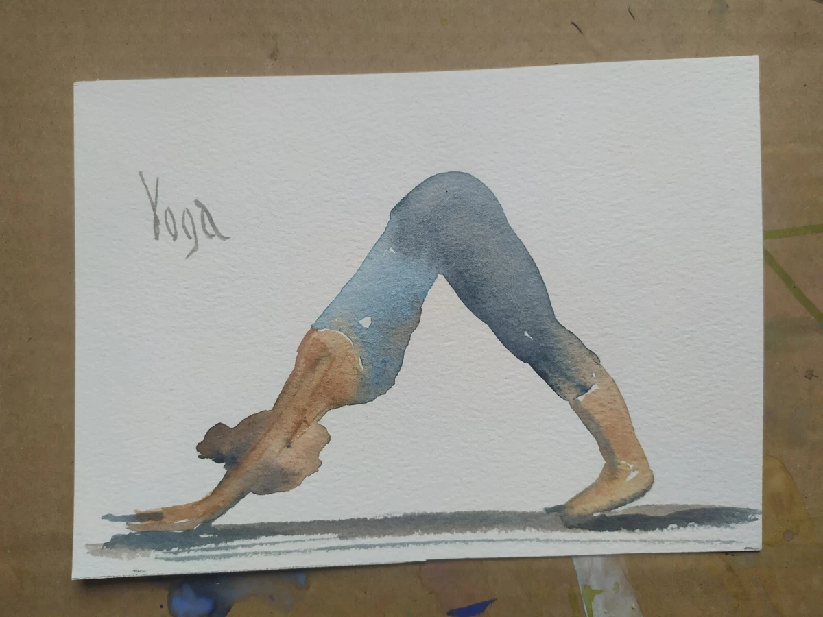 Yoga Asana Paintings