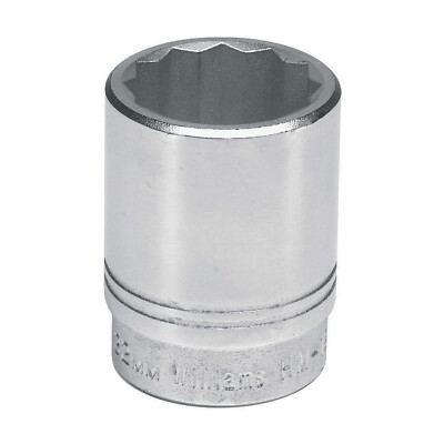 24mm Shallow Supertorque Socket, 12pt, 3/4"Drive, Chrome Williams USA ...