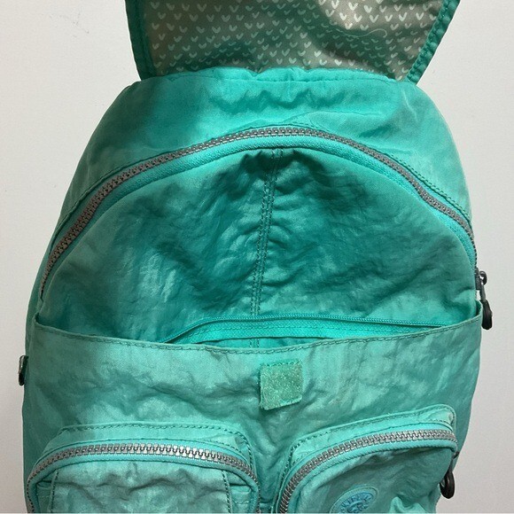 Kipling Teal Medium Back Pack | eBay