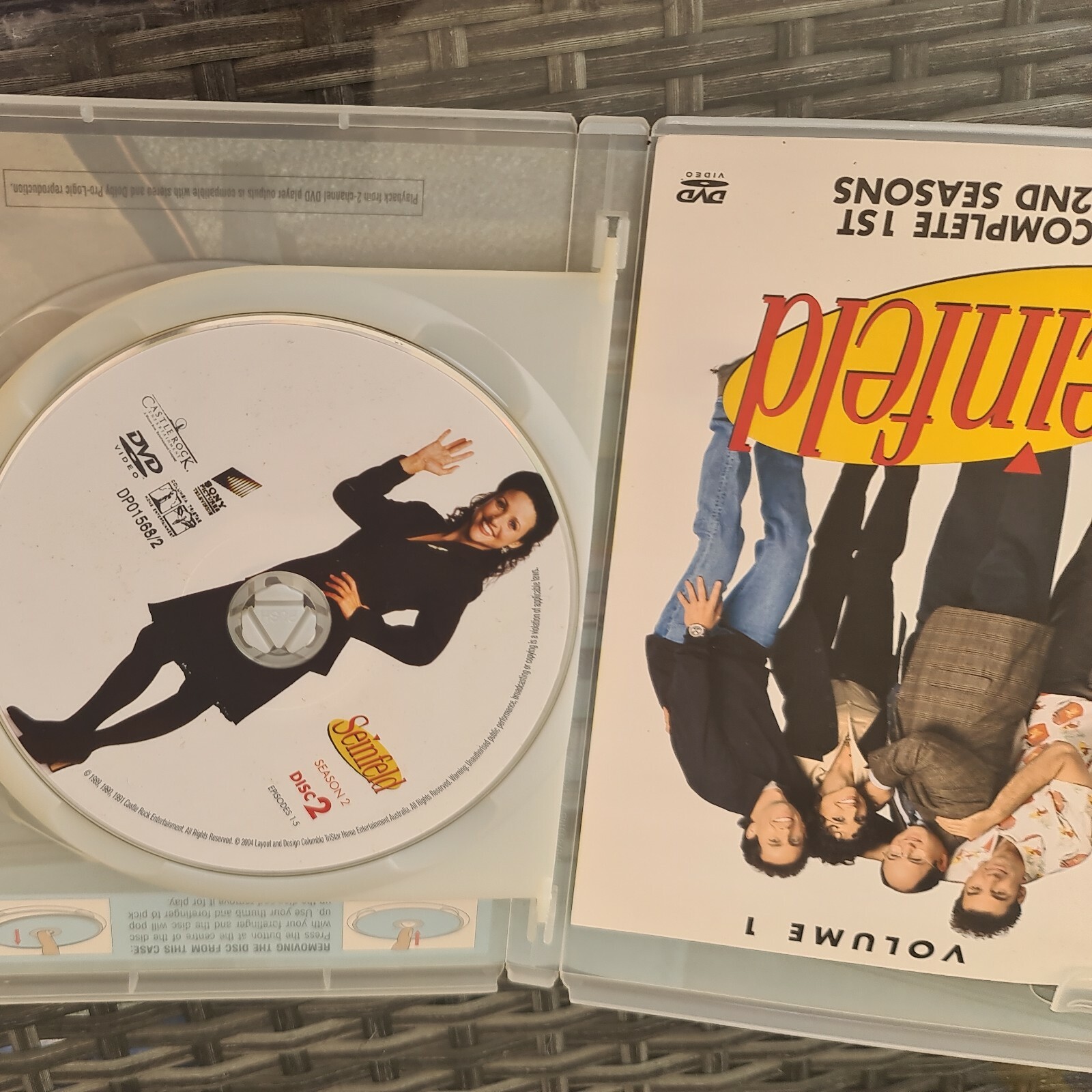 Seinfeld - Volume 1 - Disc 1 - DVD (Season 1 & 2 ) | eBay Australia