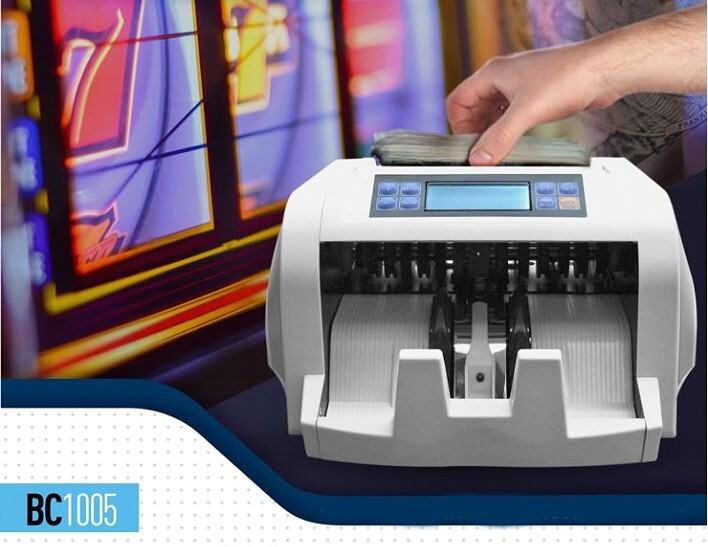 3nStar Bill Counter (BC1005) 220v 2UV, 1MG Extra rollers Dual display ...