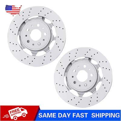 235318 Front Brake Rotors Set For Maserati Granturismo Quattroporte ...