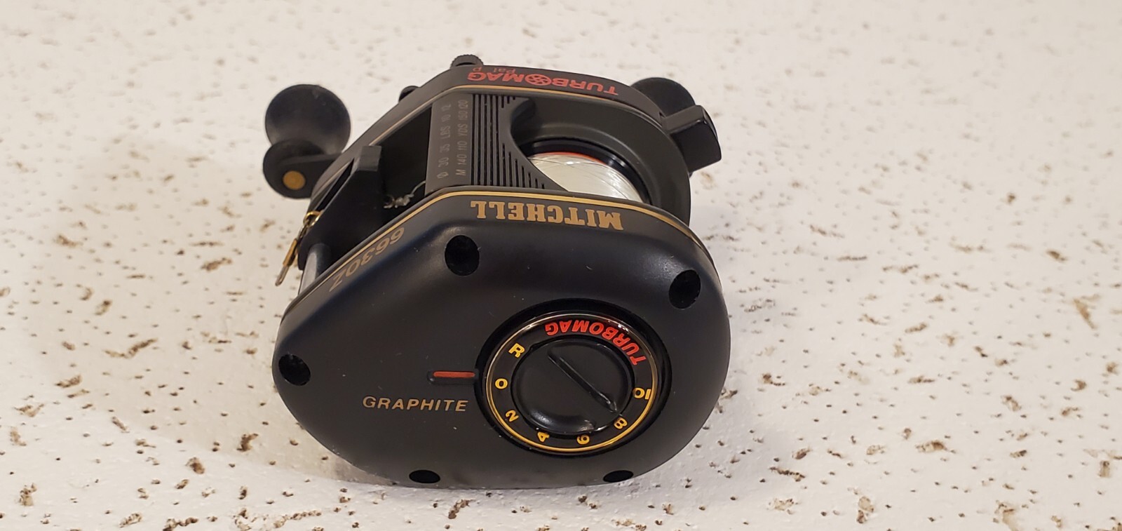 Vintage Mitchell Bait Casting Reel, Turbo Speed,Graphite Body, NWOB ...