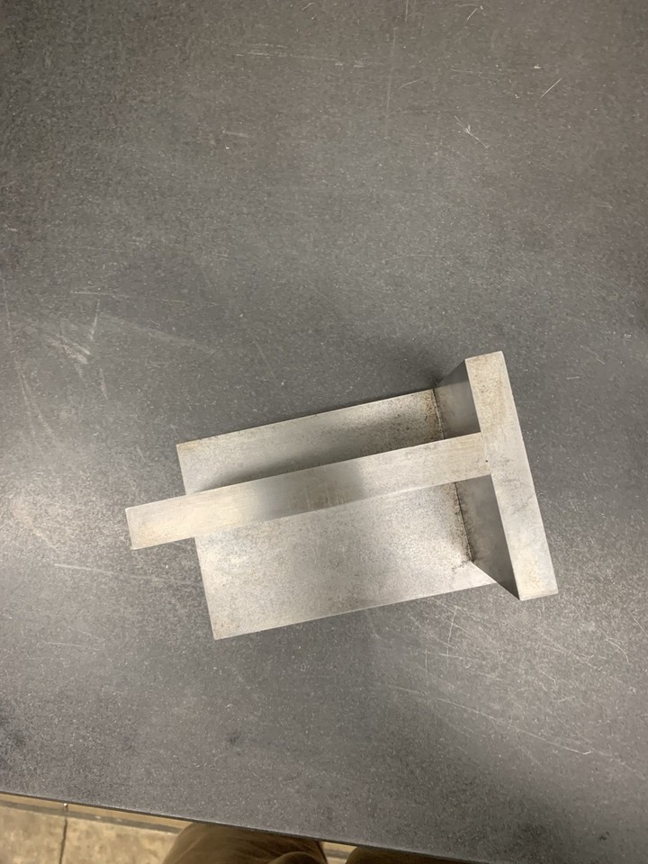 Precision Stepped Angle Plate standard Tap Holes Machinist Mill Block ...