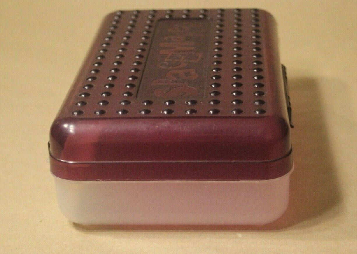 Spacemaker Pencil Box Purple & Frosted Clear Vintage 90's Plastic ...