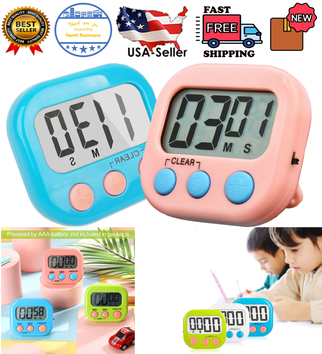 Small Digital Clock Magnet