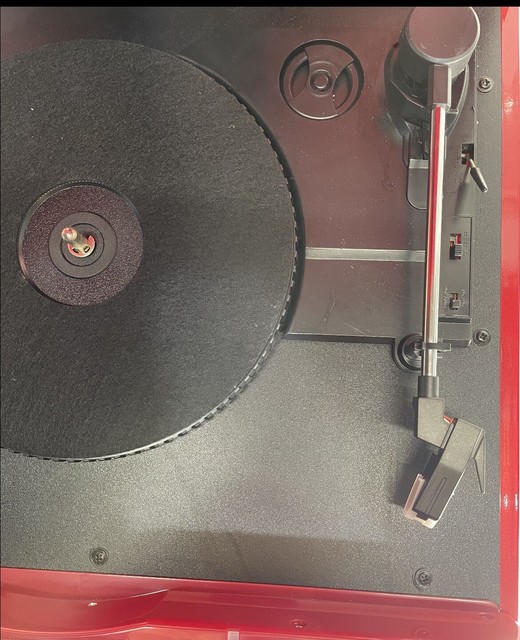 ION Mustang LP 4-in-1 Turntable Entertainment System - Red for sale ...