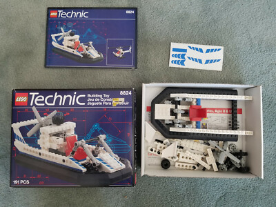 LEGO Technic Hovercraft (8824) 100% Complete w/ Box, Instructions ...