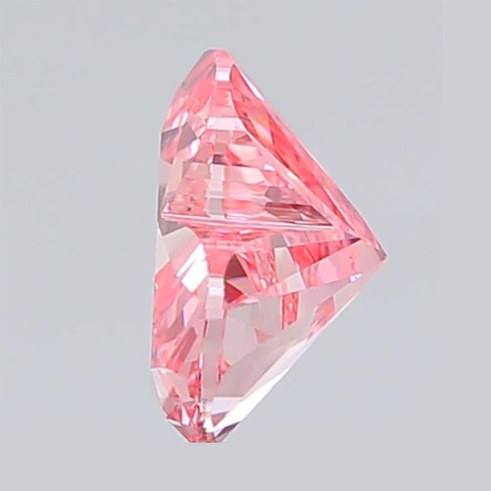 1.59 Ct Vivid Pink VS1 IGI Certified Lab Grown Diamond - Excellent Cut ...