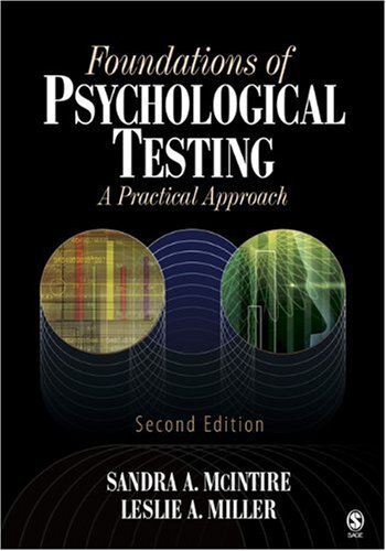 FOUNDATIONS OF PSYCHOLOGICAL TESTING: A PRACTICAL APPROACH By Sandra A ...