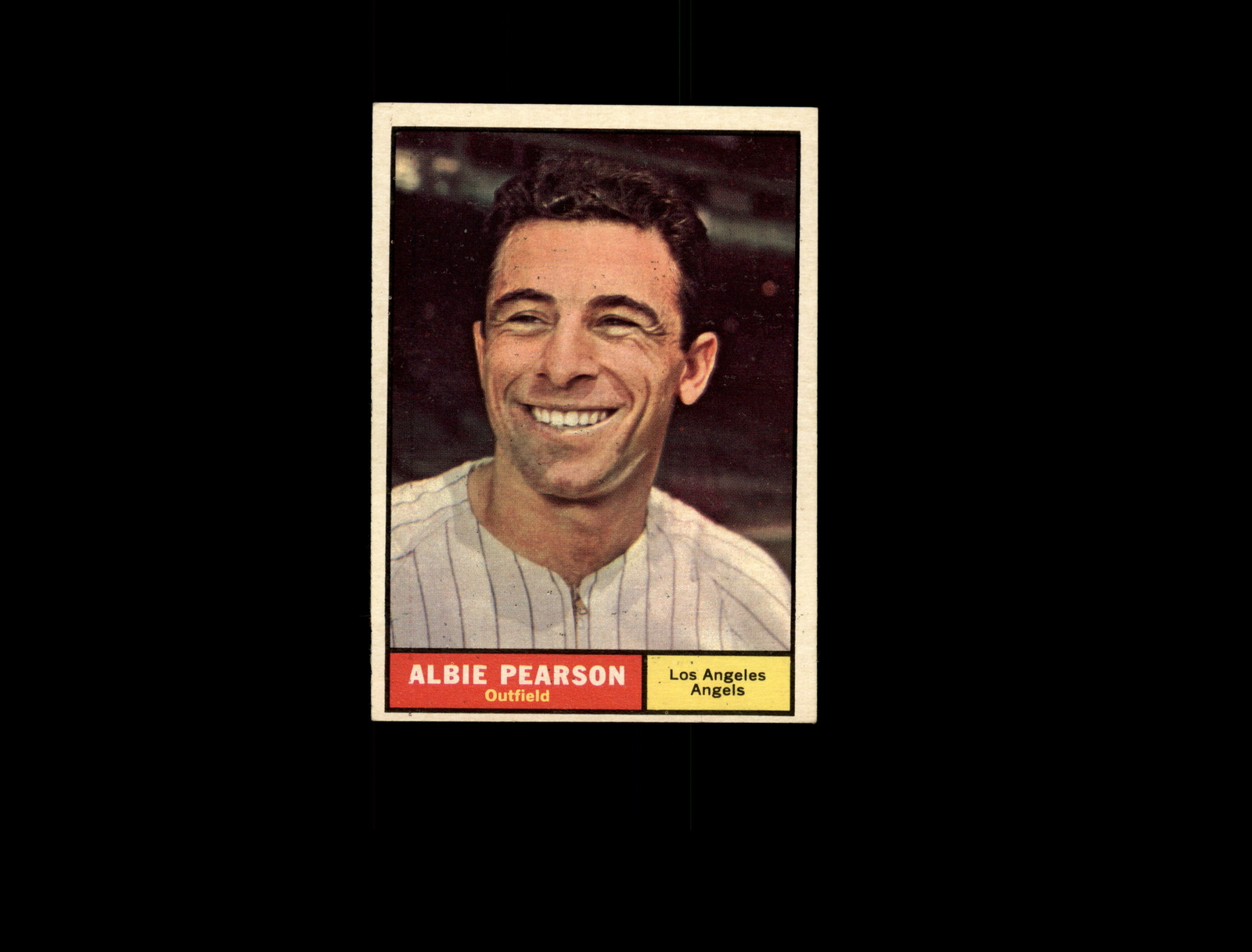 1961 Topps 288 Albie Pearson EX #D1,012987 | eBay