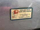 Rare Original 1950s Polar Pete Snow Cone Vending Machine Street Vendor ...