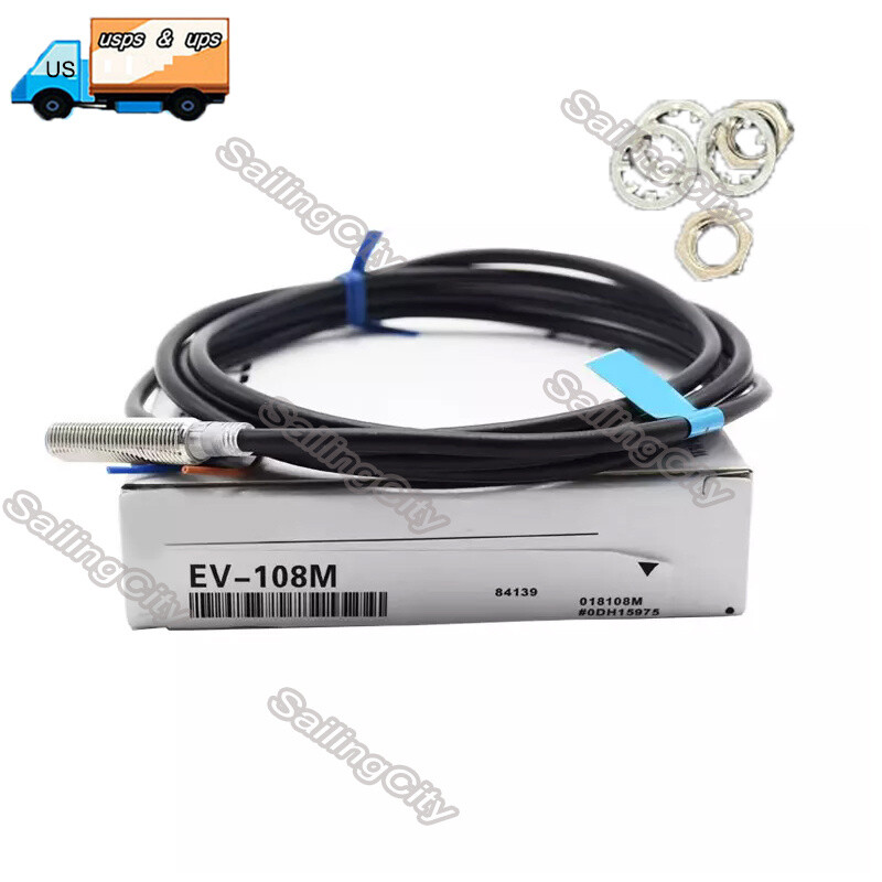 For KEYENCE EV-108M EV108M Amplifier Proximity Sensor Switch 8 mm 2 ...