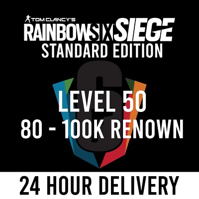 Rainbow Six Siege | Level 50 + 100k Renown | Ranked ready | Steam ...