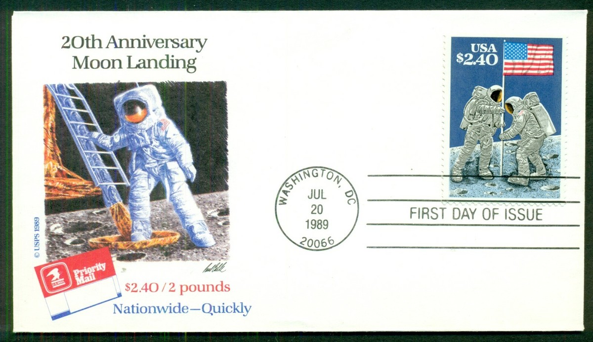 Moon Landing First Day Covers ASC 50th Anniversary Of The Apollo 11
