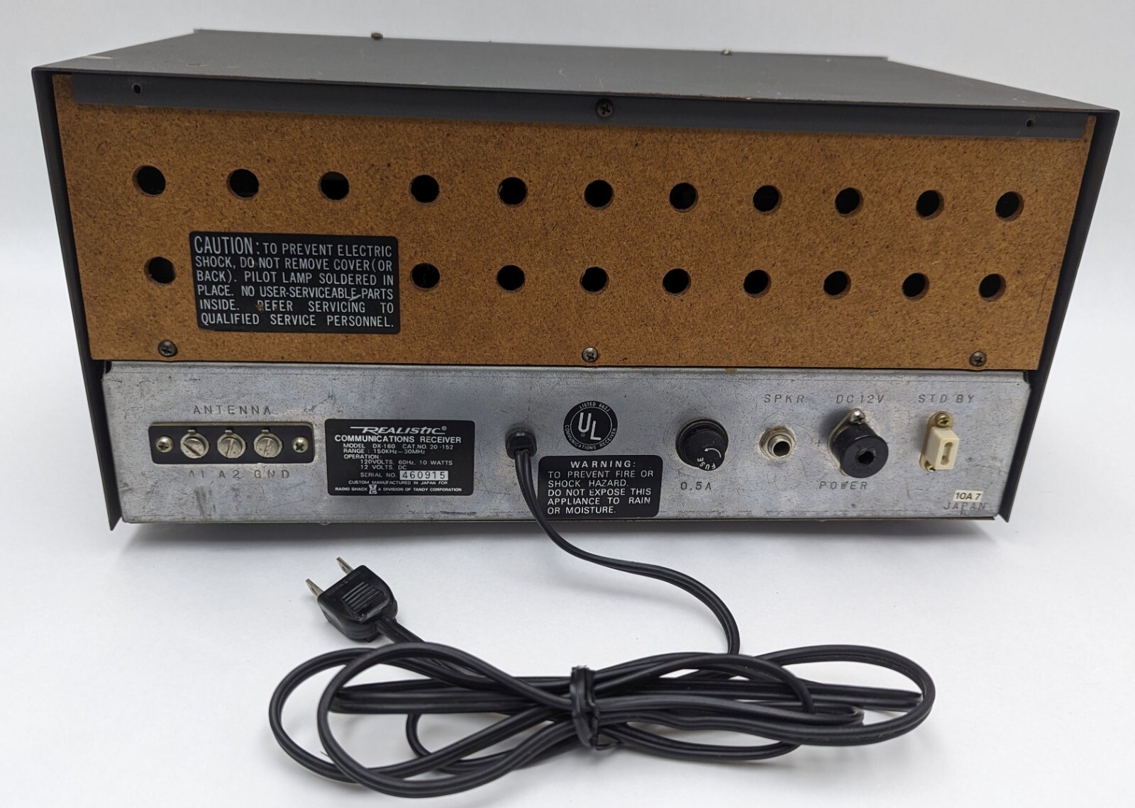 Realistic Dx-160 5 Band Solid State Communications Receiver 1970s Works Clean for sale online | eBay