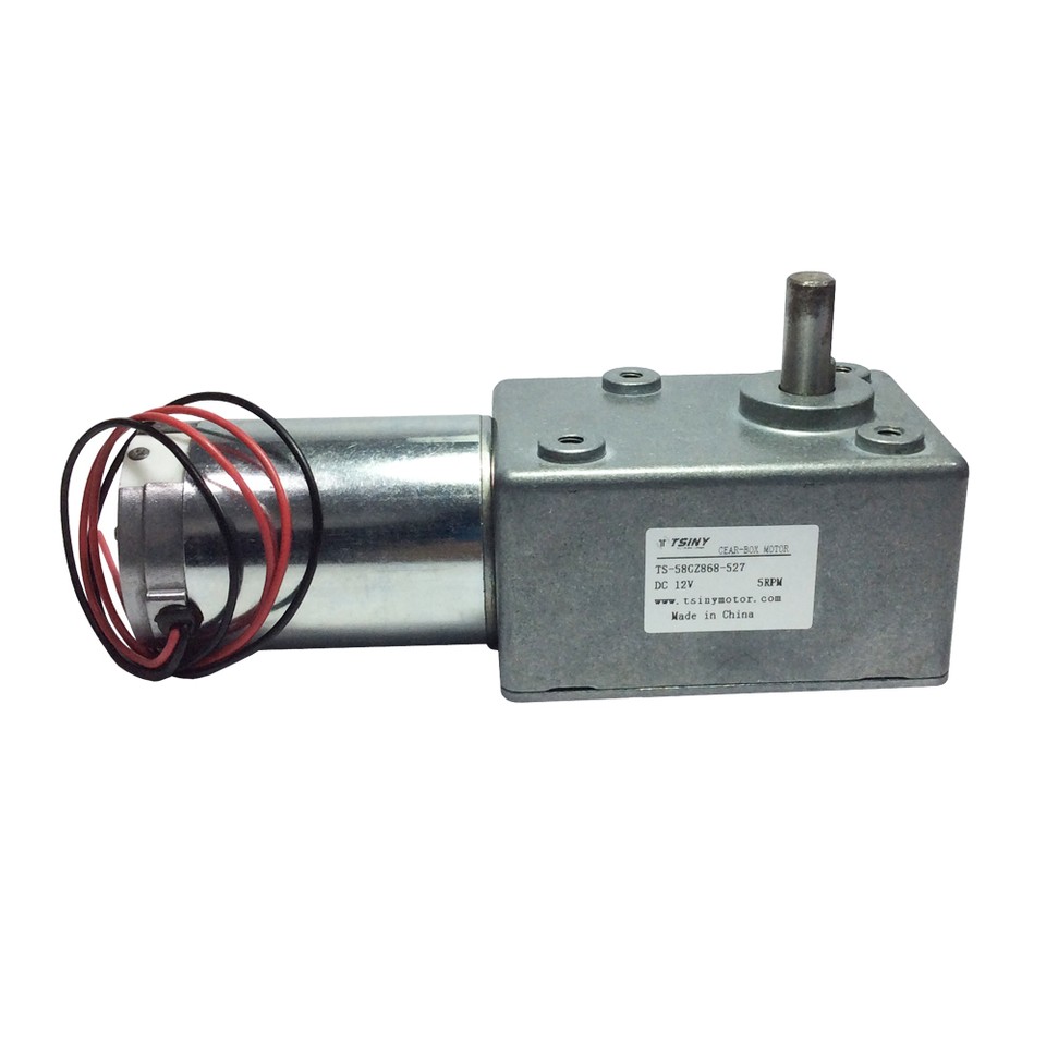 High Torque DC 12V/24V Low Speed Electric Motor 3RPM-95RPM Metal ...