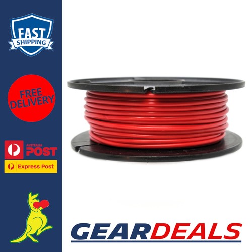 4mm Single Core Wire 30m Roll Red 28 Amp Australian Made 4mm Single ...