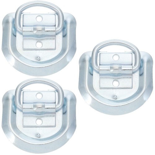3 Pcs D-ring Floor Mounting Tie Downs Rings Heavy Duty Trailer Anchor ...