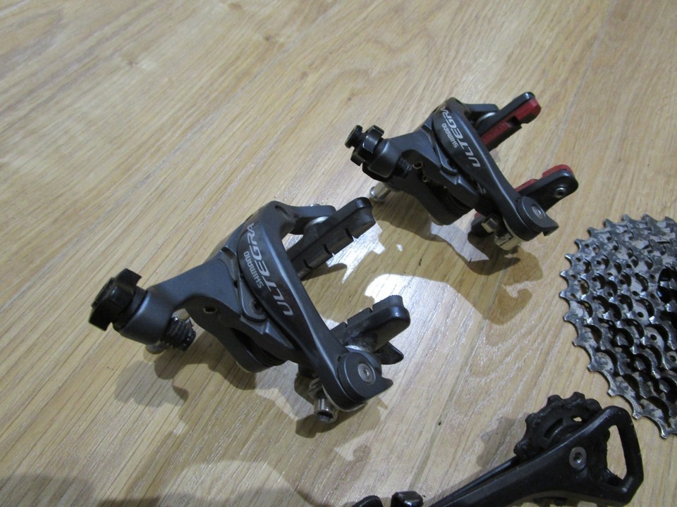 Shimano Ultegra DI2 11 Speed Road Race Bike Groupset shifters mechs ...