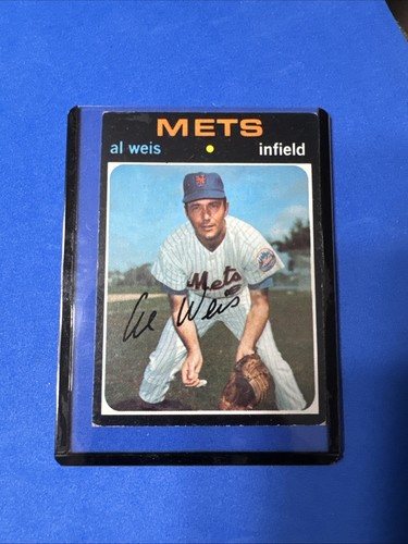 1971 Topps #751 Al Weis New York Mets | eBay