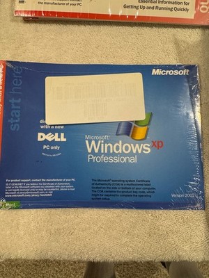 Microsoft Windows XP Professional Dell Service Pack 2 Reinstallation CD ...