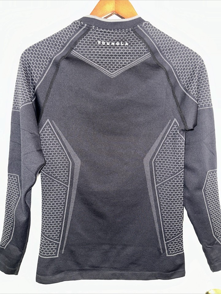 YoungLA x Batman Long Sleeve Compression Shirt Black Small New With ...