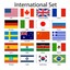 International 3x5 Flag Set of 20 Country Countries Polyester Flags ...