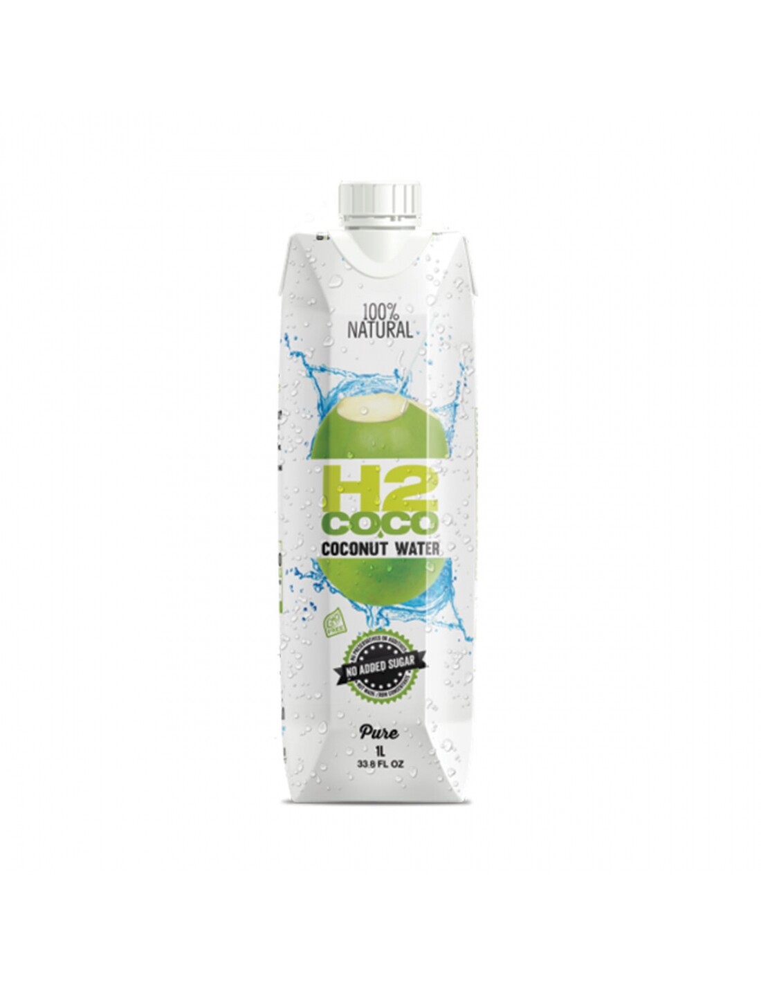 H2coco 2 X 1 Litre Pure Coconut Water Gluten- for sale online | eBay