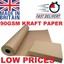 BROWN STRONG KRAFT WRAPING AND PACKING PARCEL PAPER ROLLS 90GSM ...