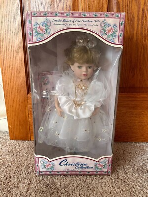 Extremely Rare 1998 Ballerina Christina Collection Porcelain Doll New ...