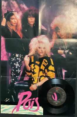 I Want Action / Play Dirty - Poison (Vinyl, 45rpm, 7" Single, 1986) w ...