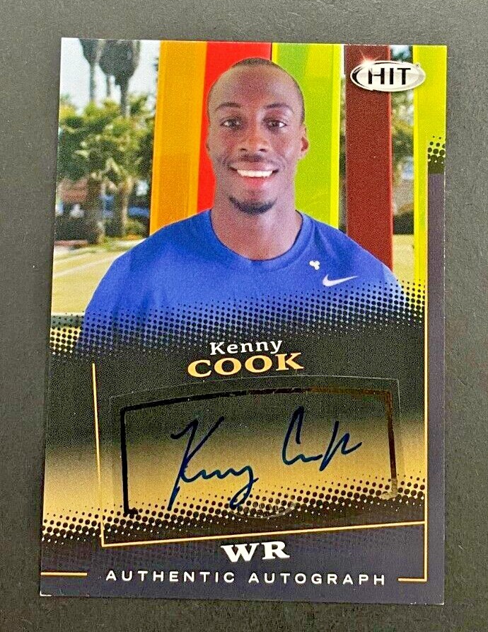 2015 SAGE Hit - Kenny Cook #A119 Gardner-Webb - AUTO | eBay