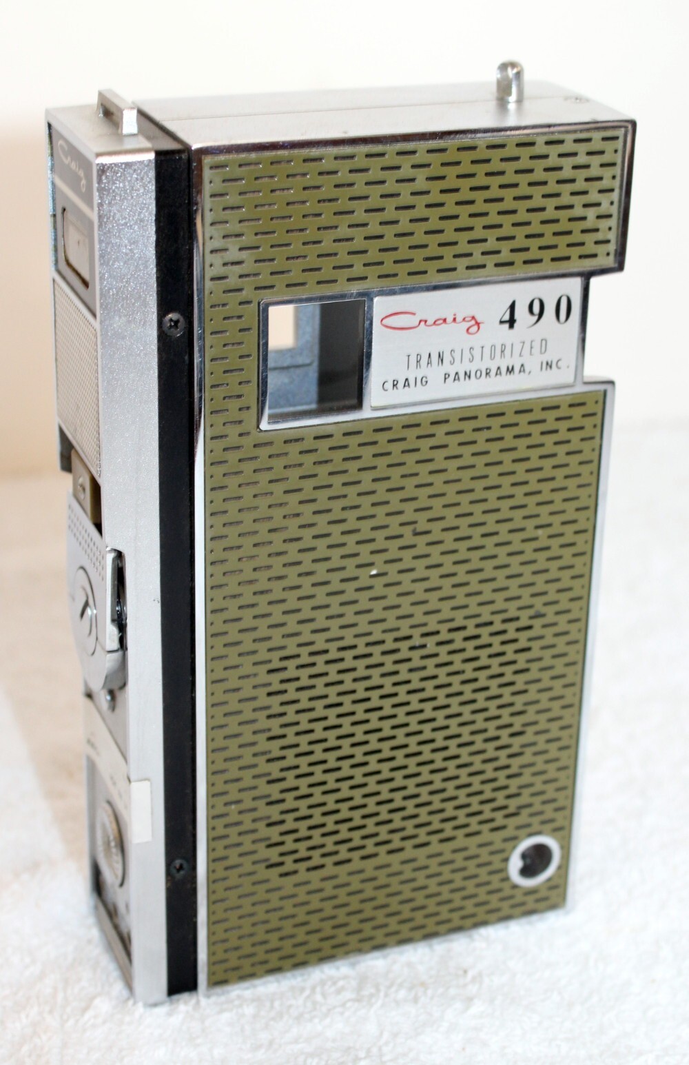 Vintage Craig 490 Portable Electronic Voice Recorder Dictation Cassette ...