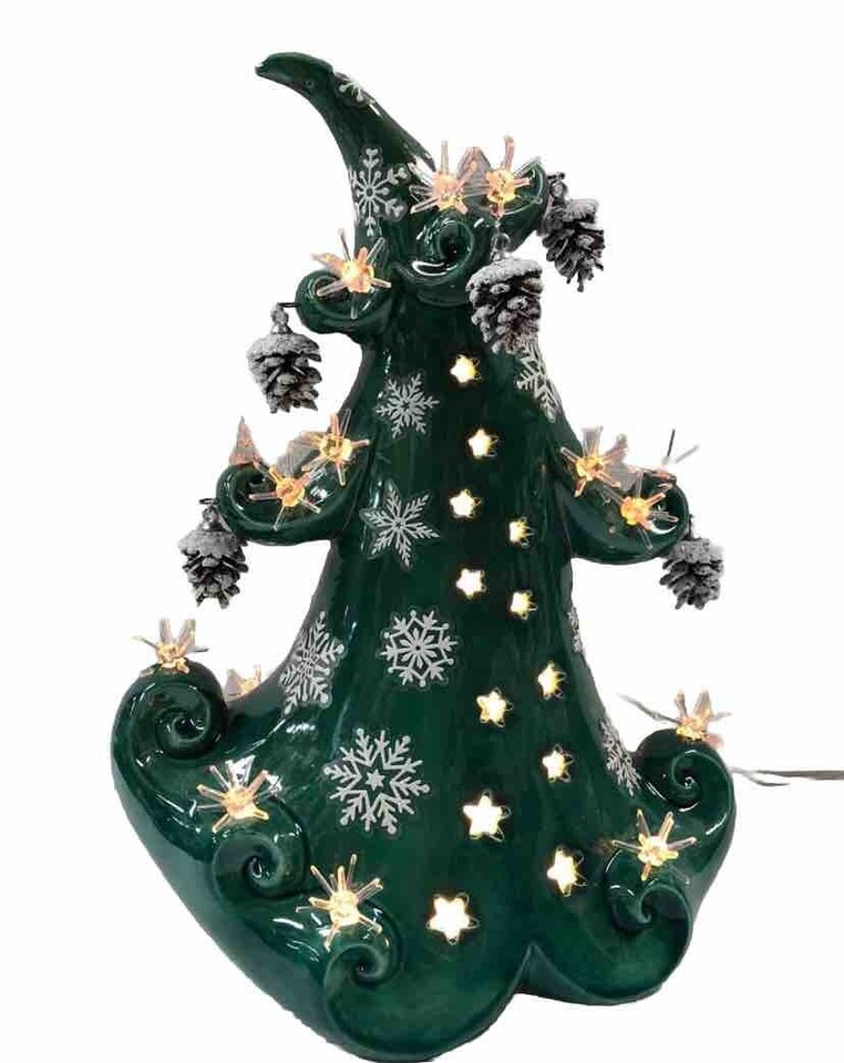 Ceramic “JOLLY” Tree - Mayco mold - 12”- Ready To Paint - New!!! | eBay