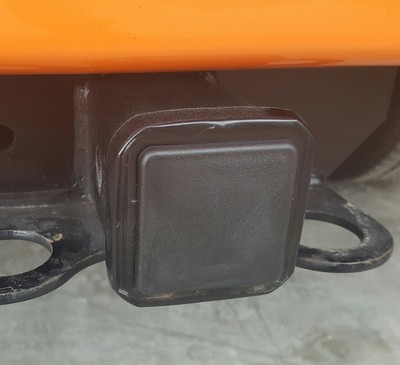 2" Black Trailer Hitch Receiver Cover Plug Cap SUV Truck Van RV 2 inch ...