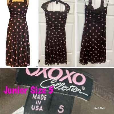 NWOT - OXOXO Halter Dress Junior Size 5. Never Worn | eBay