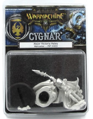 Warmachine PIP31033 Major Victoria Haley Warcaster (Cygnar) Female Mage ...