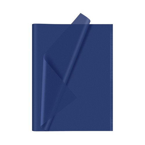 CHRORINE 60 Sheets Navy Blue Tissue Paper Art Gift Wrapping Tissue ...