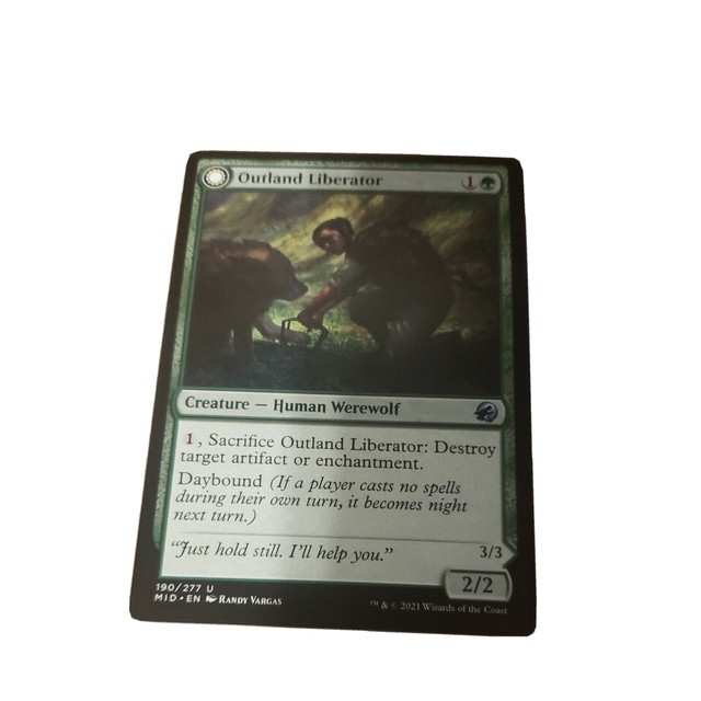 MTG Outland Liberator // Frenzied Trapbreaker Innistrad: Midnight Hunt ...