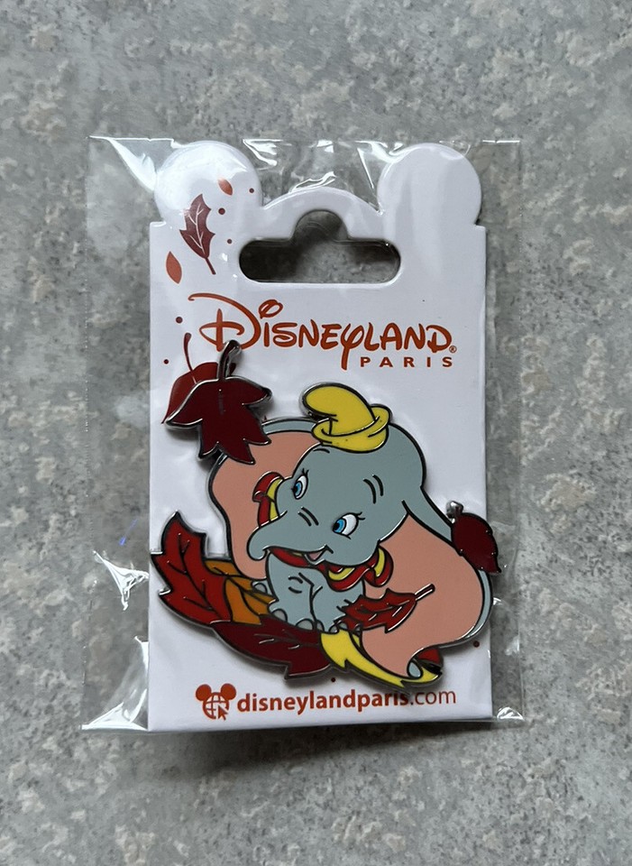 New Disney DLRP DLP Disneyland Paris Fall Autumn Leaves Dumbo Pin 2022 ...