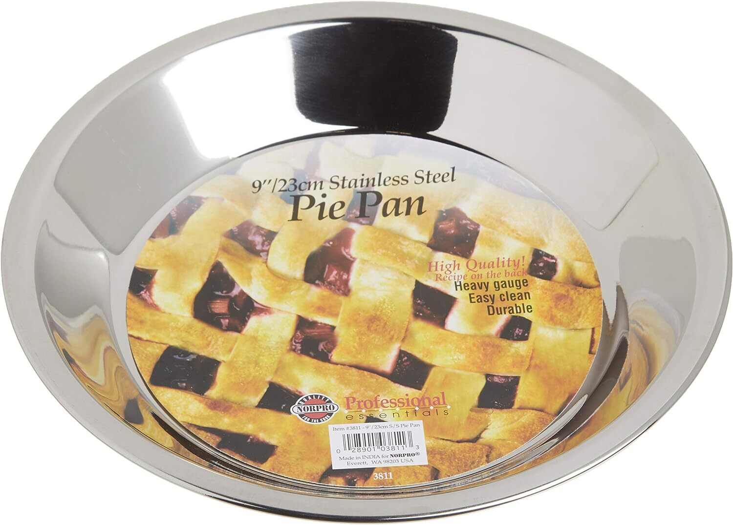 Norpro Stainless Steel Pie Pan, 9 Inch | eBay
