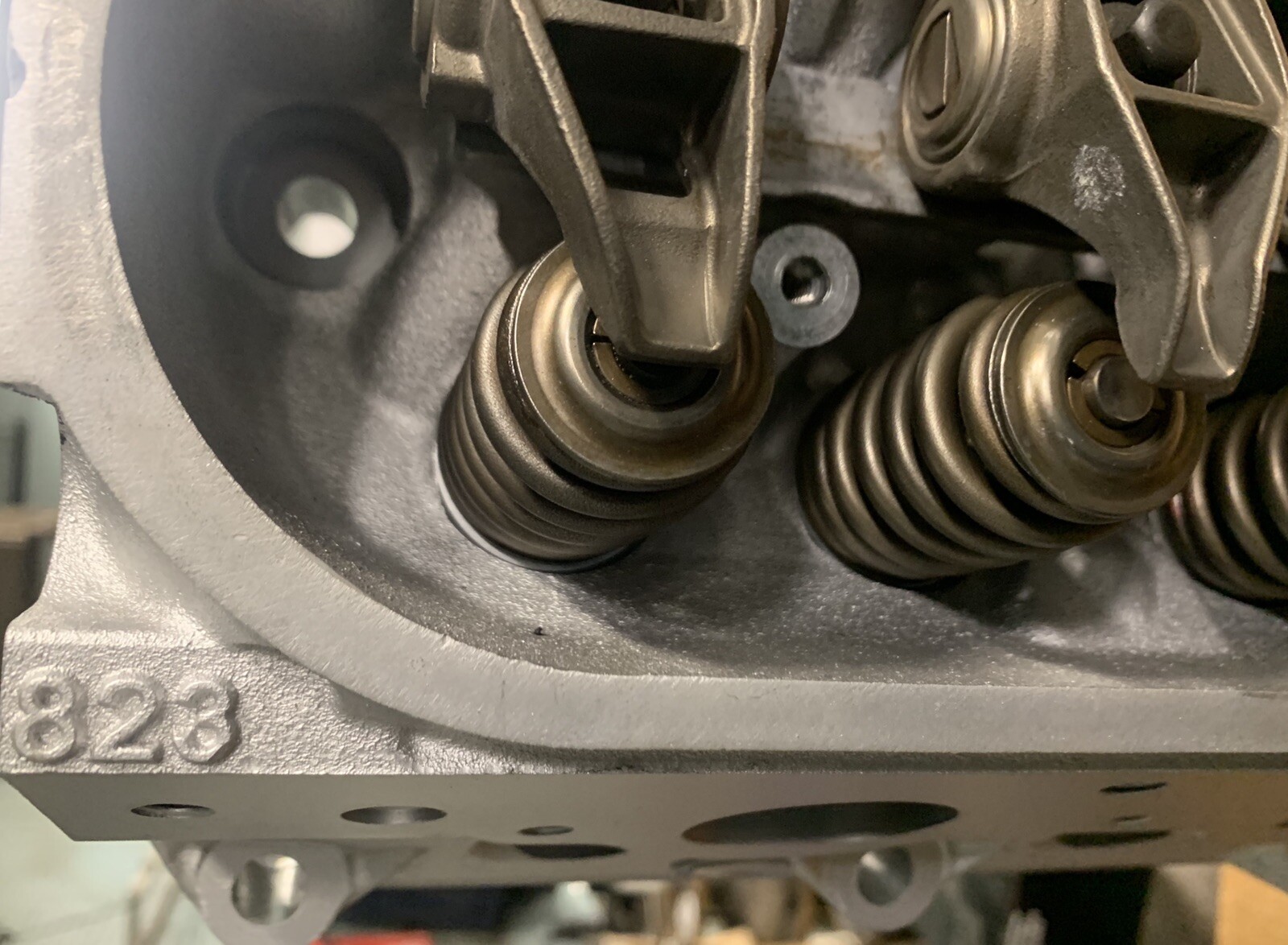 6.0L 6.2L L92 LS3 LY6 Rebuilt Cylinder Heads 823 w/ rocker arms square ...