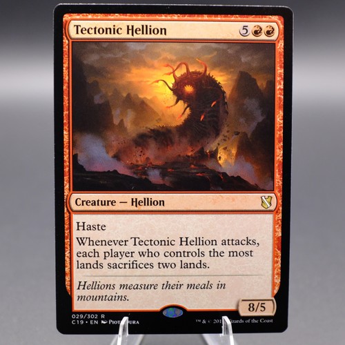 Tectonic Hellion Normal 29 C19 Commander 2019 NM MTG | eBay